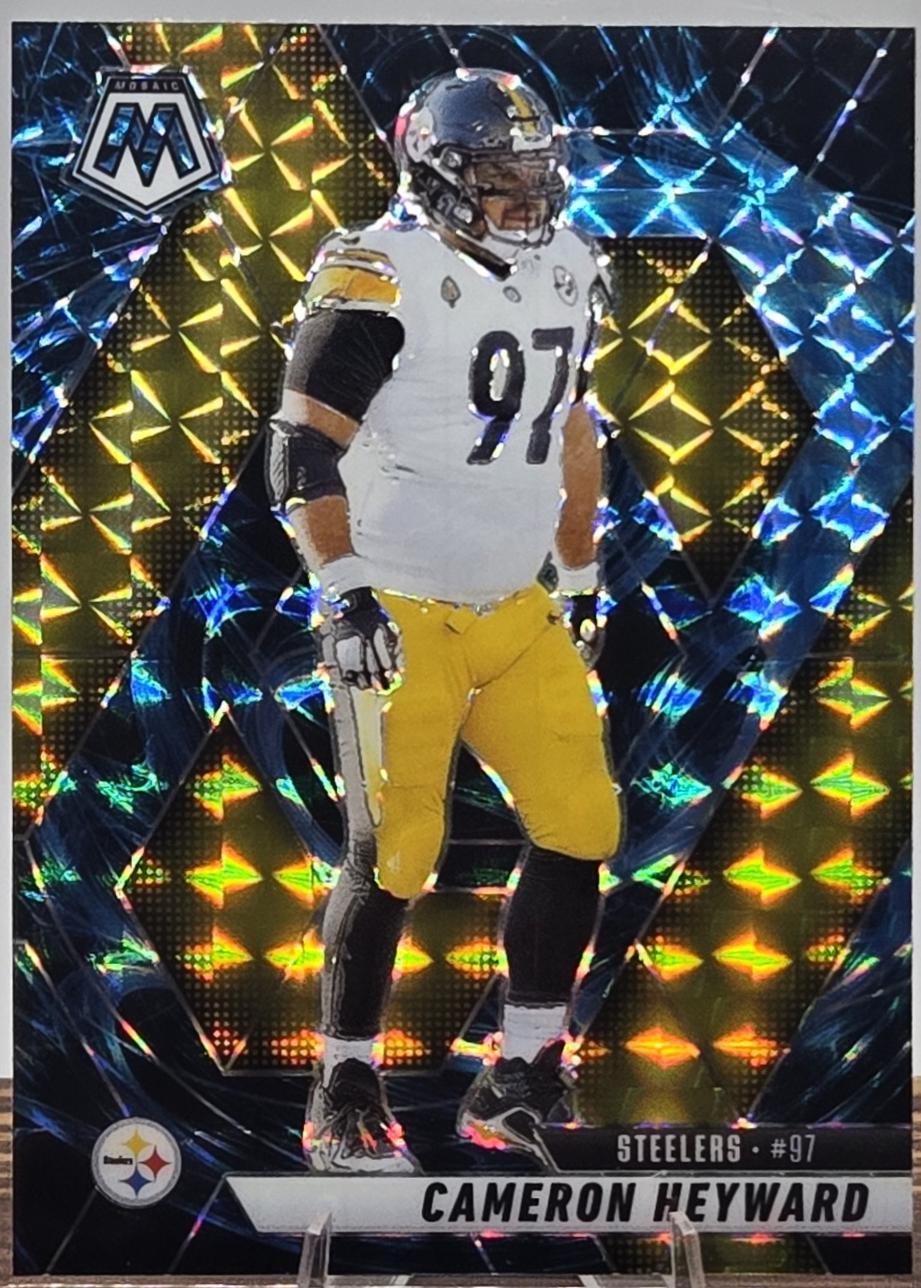 Cameron Heyward [Mosaic Genesis] #172 Prices | 2025 Panini Mosaic ...