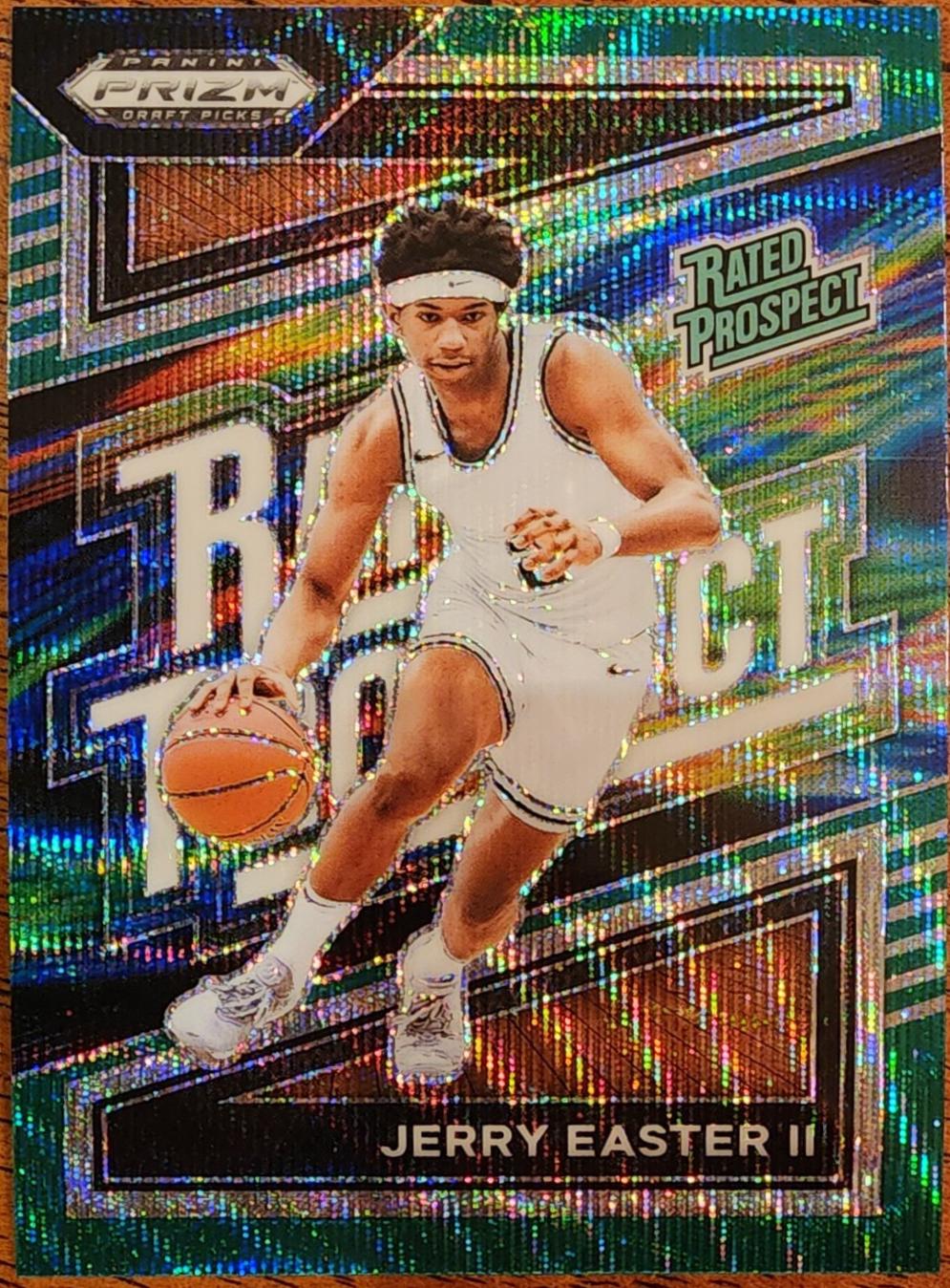 Jerry Easter II [Green Wave] #9 Prices | 2024 Panini Prizm Draft Picks ...