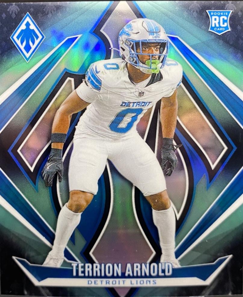 Terrion Arnold [Teal Fade] #240 Prices | 2024 Panini Phoenix | Football ...