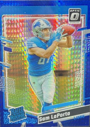 Sam LaPorta [Blue Hyper] #237 Prices [Rookie] | 2023 Panini Donruss ...