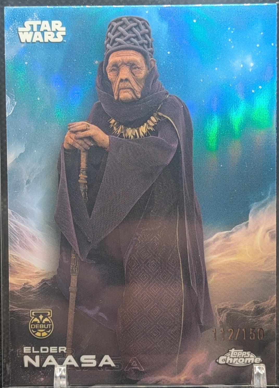 Elder Naasa [Blue] #37 Prices | Star Wars 2025 Topps Chrome | Star Wars ...