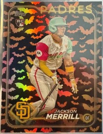 Jackson Merrill [Bats] #US210 Prices | 2024 Topps Update | Baseball Cards