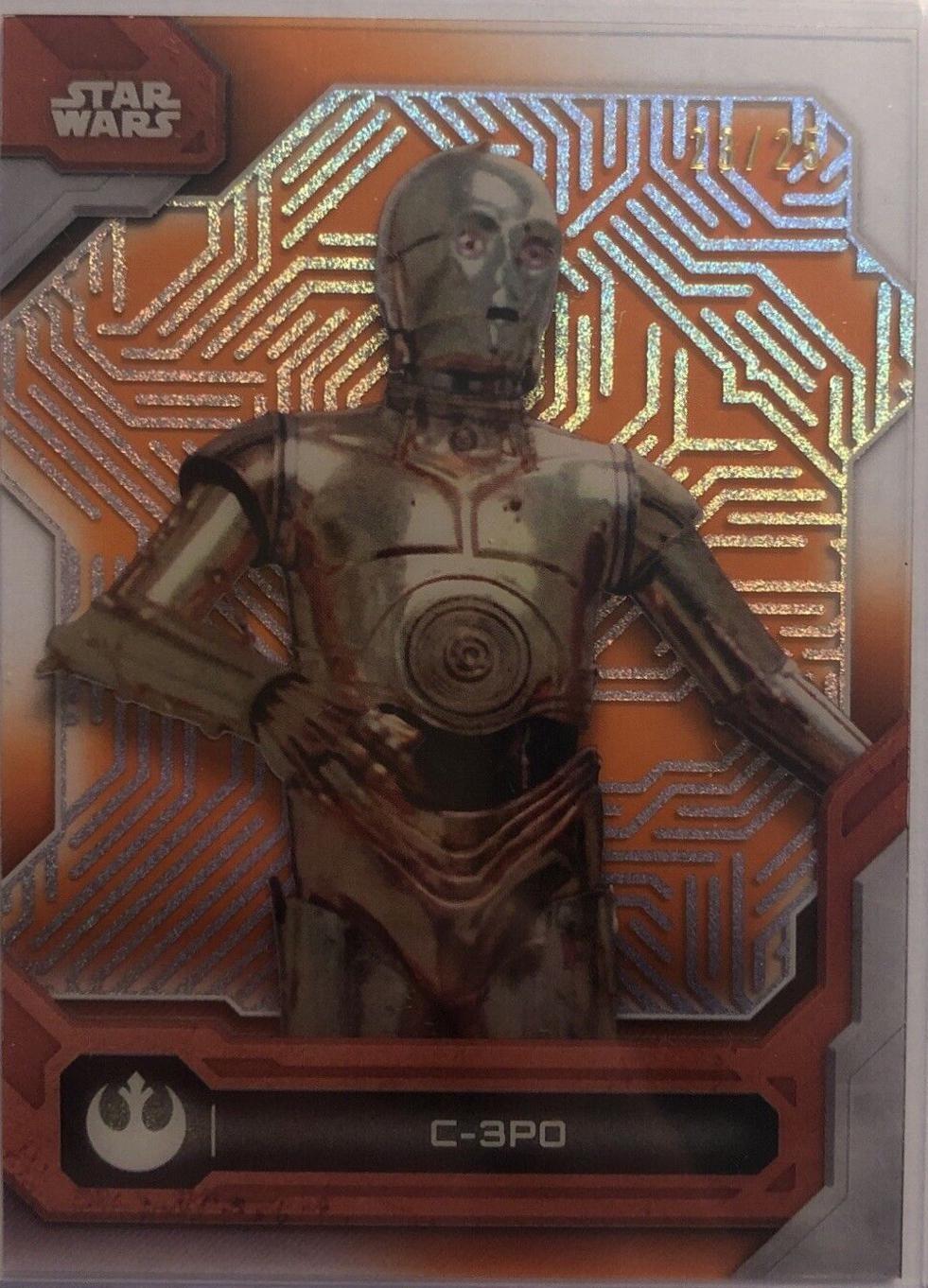 C-3PO [Imperial Orange] #17 Prices | Star Wars 2024 Topps High-Tek ...