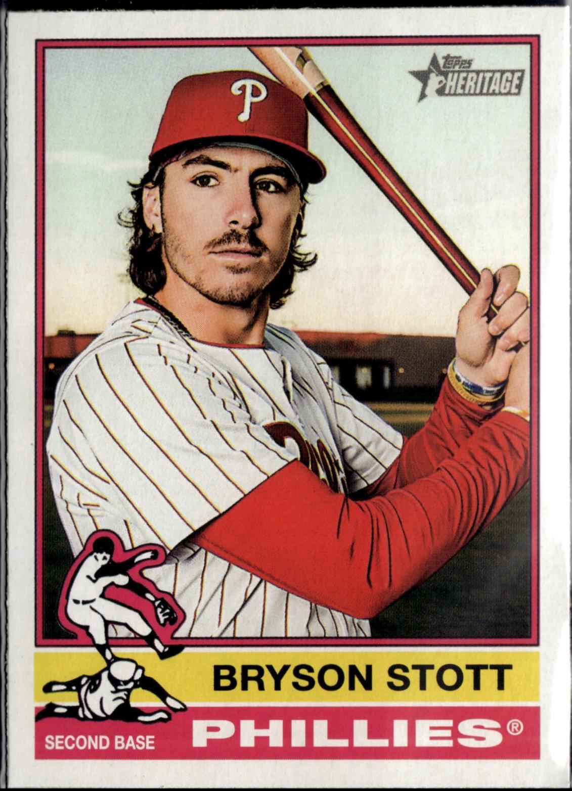 Bryson Stott #135 Prices | 2025 Topps Heritage | Baseball Cards