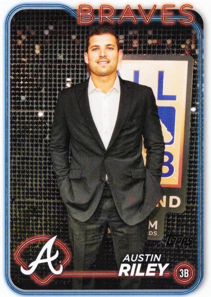 Austin Riley [Golden Mirror Image Variation] #595 Prices | 2024 Topps ...