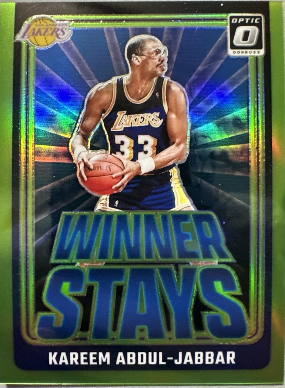 Kareem Abdul-Jabbar [Lime Green] #14 Prices | 2024 Panini Donruss Optic ...