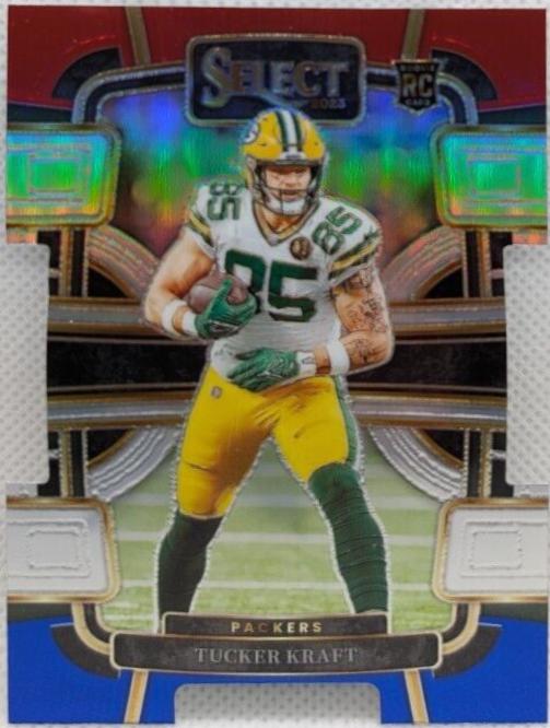 Tucker Kraft [Blue Orange Prizm Die-Cut] #37 Prices | 2023 Panini ...
