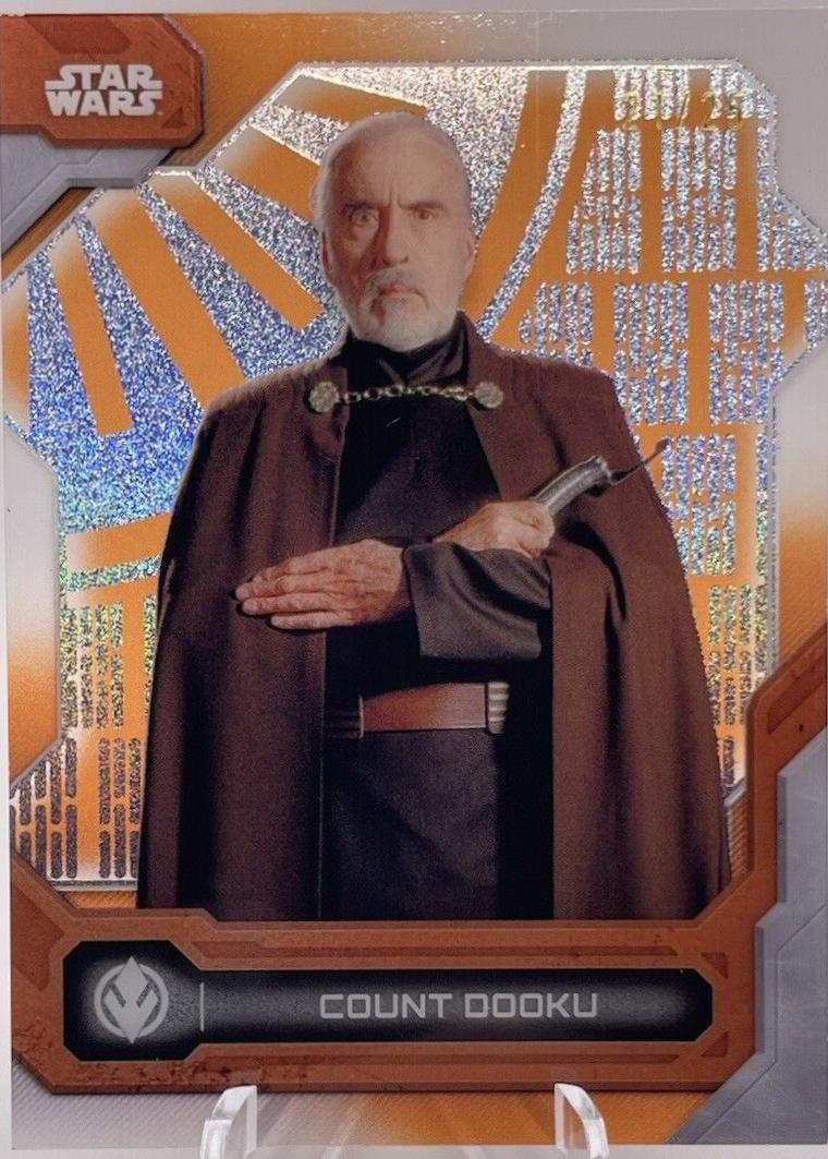 Count Dooku [Death Star Interior] #25 Prices | Star Wars 2024 Topps ...