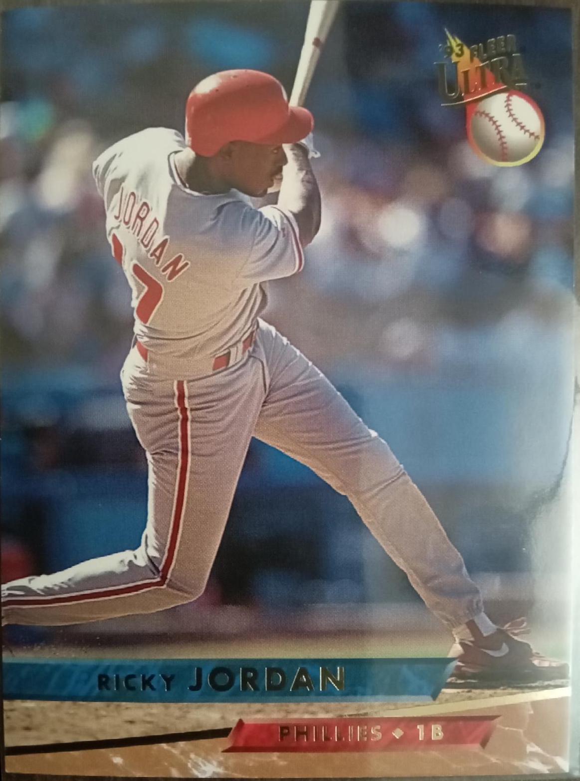 Ricky Jordan #89 Prices | 1993 Ultra | Baseball Cards