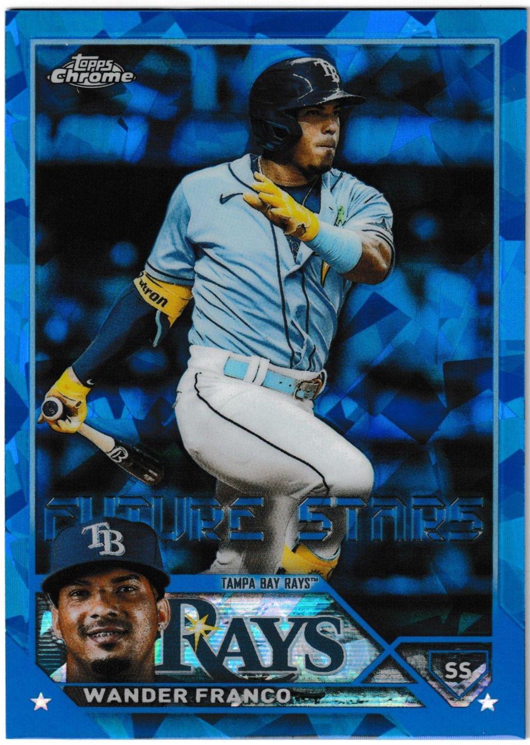 Wander Franco #215 Preise | 2023 Topps Chrome Sapphire | Baseball Karten