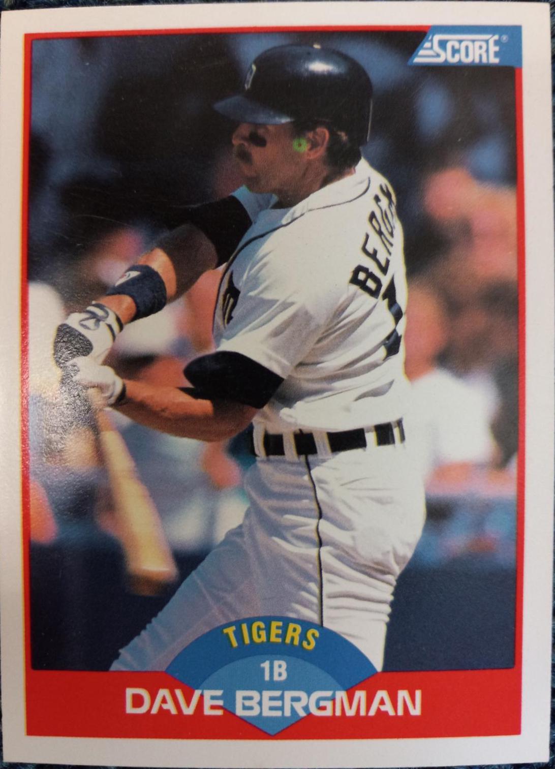 Dave Bergman #469 Prices | 1989 Score | Baseball Cards