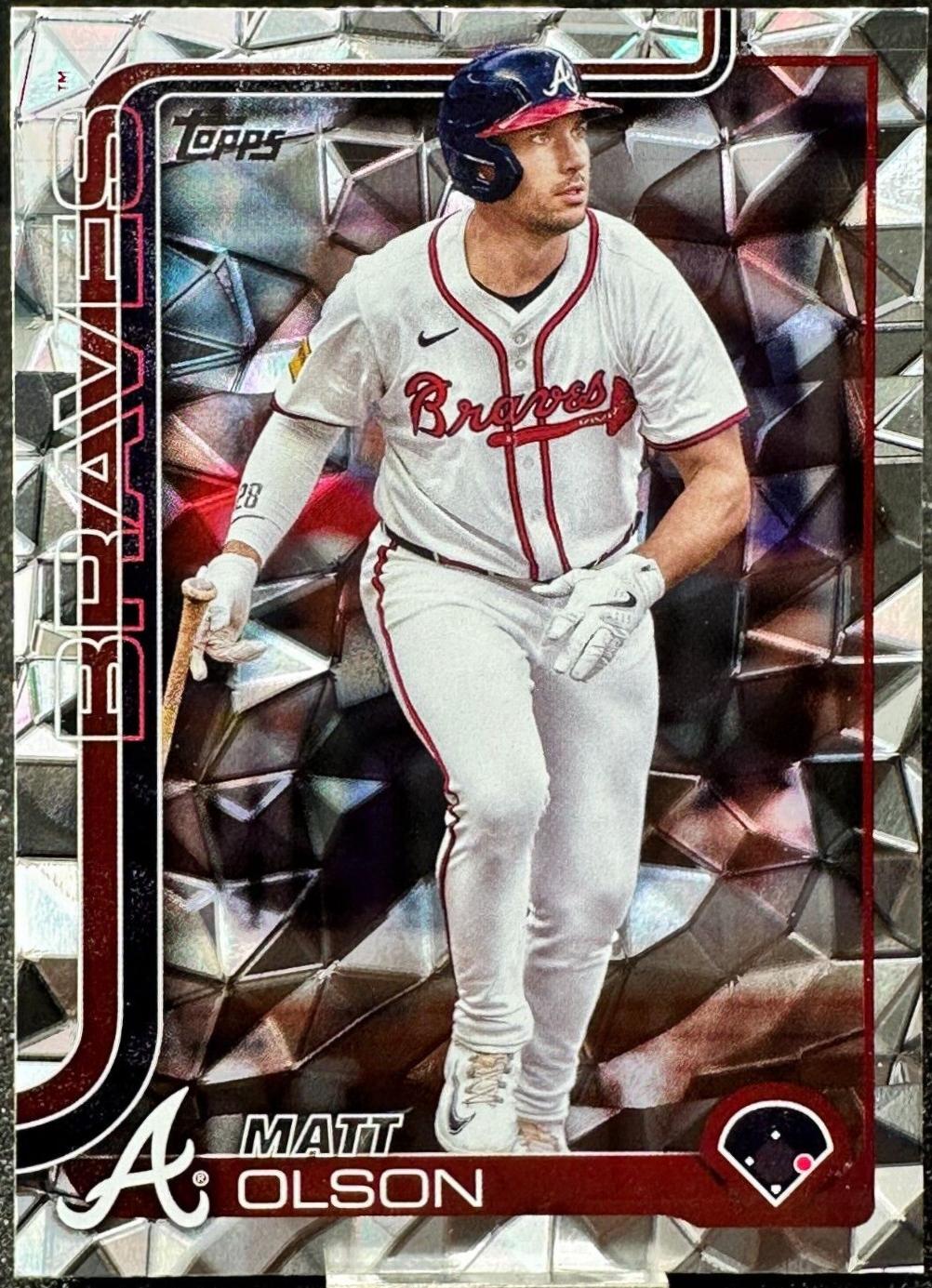 Matt Olson [Diamante Foil] #145 Prices | 2025 Topps | Baseball Cards