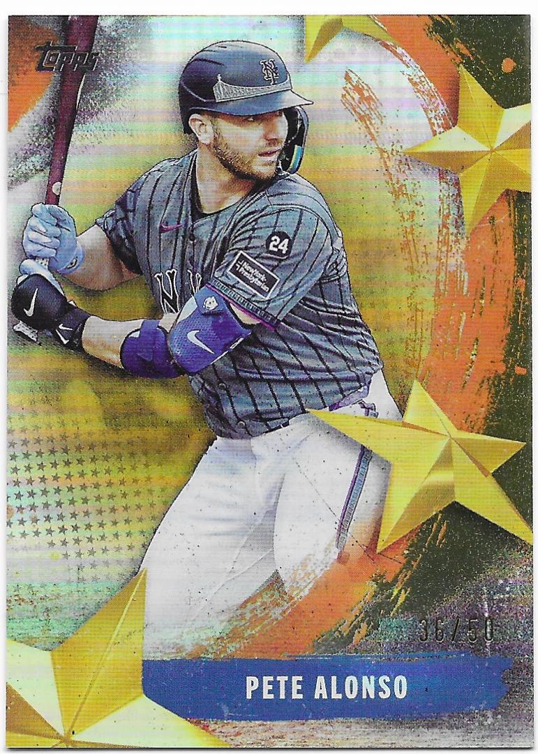 Pete Alonso [Gold Foil] #SMLB-46 Prices | 2025 Topps Stars of MLB ...
