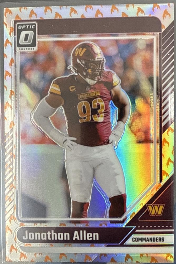 Jonathan Allen #200 Prices | 2024 Panini Donruss Optic | Football Cards