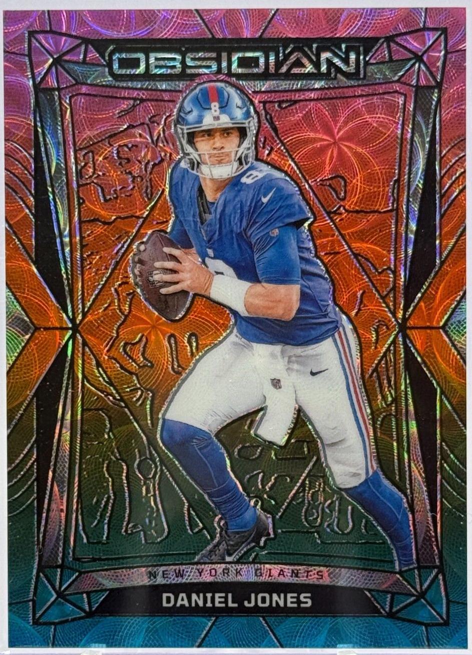 Daniel Jones [Neon FOTL] #145 Prices | 2024 Panini Obsidian | Football ...