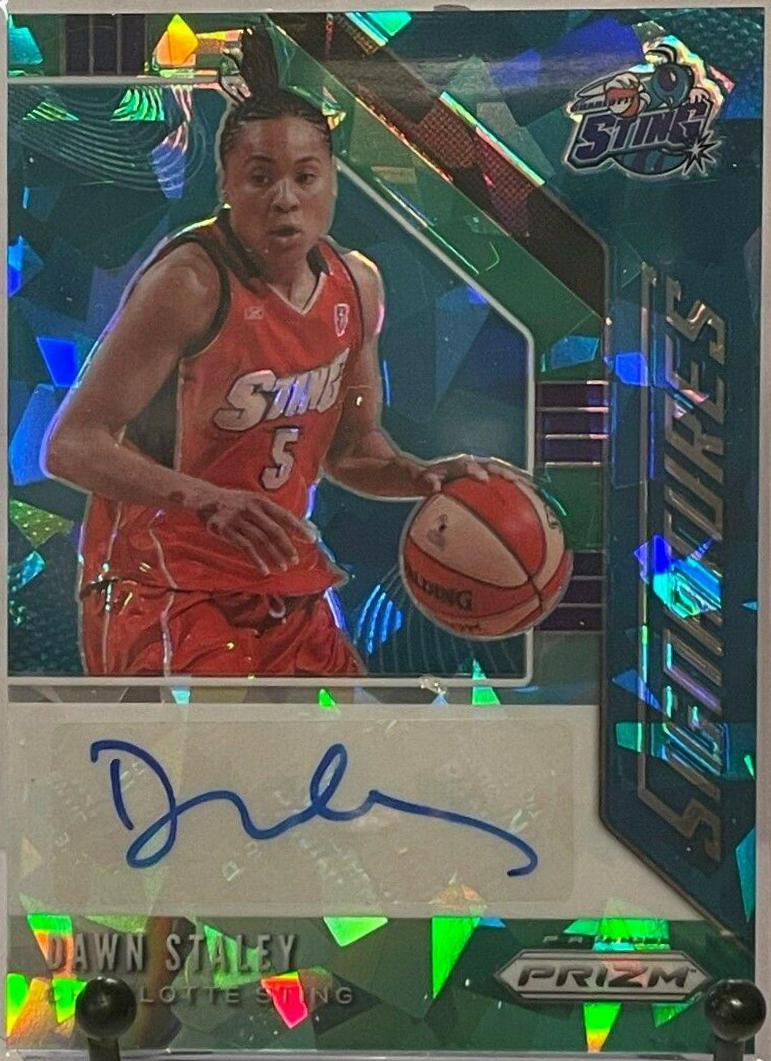 Dawn Staley [Prizm Green Ice] #SG-DST Prices | 2020 Panini Prizm WNBA ...