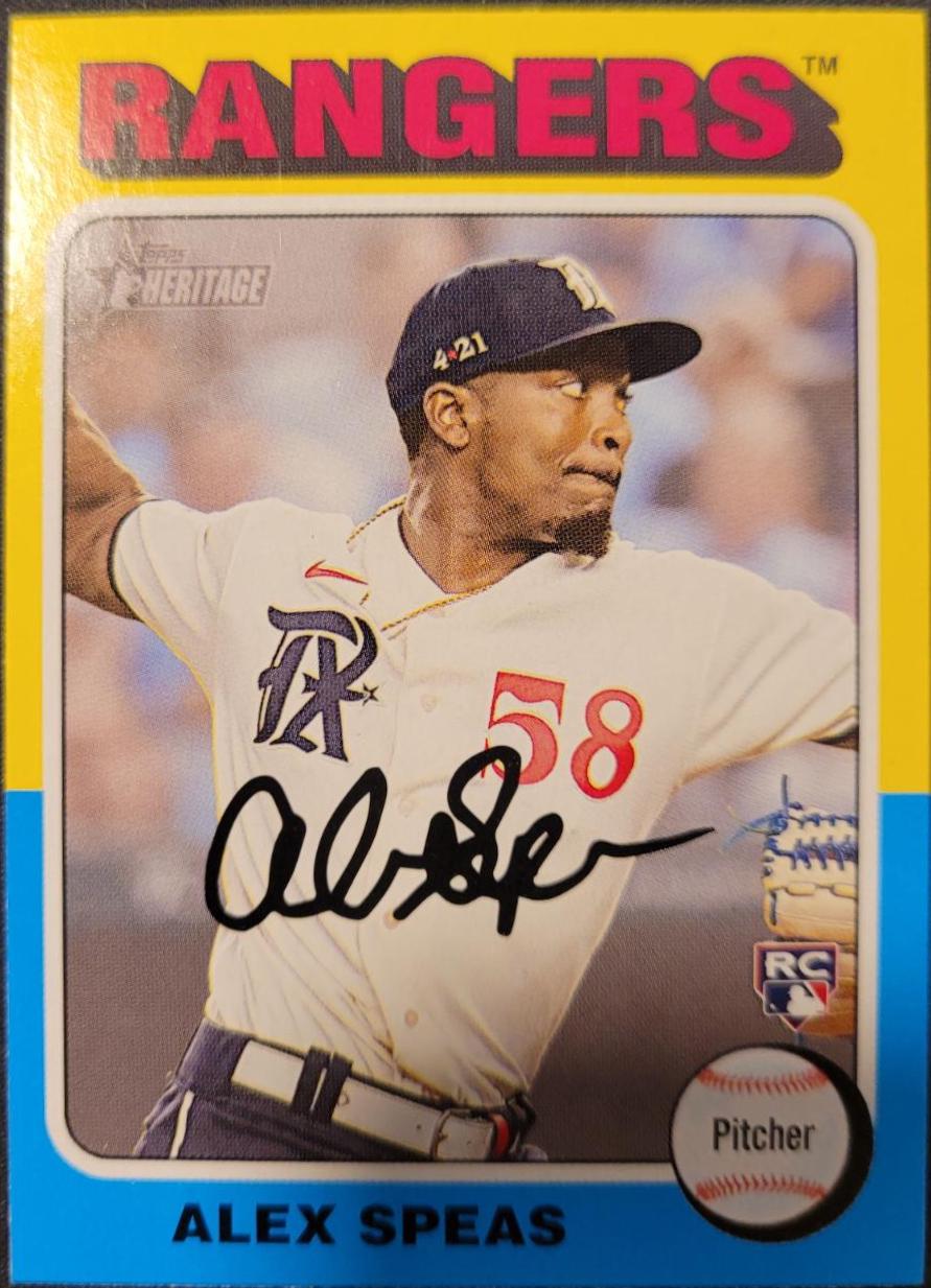 Alex Speas #274 Prices [Rookie] | 2024 Topps Heritage | Baseball Cards