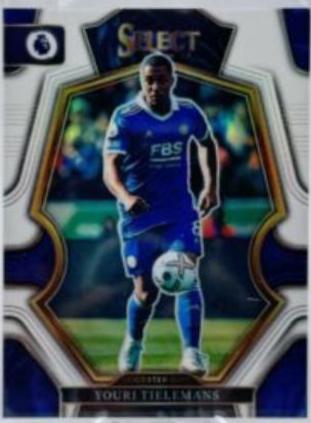 Youri Tielemans [White] #162 Prices | 2022 Panini Select Premier League ...