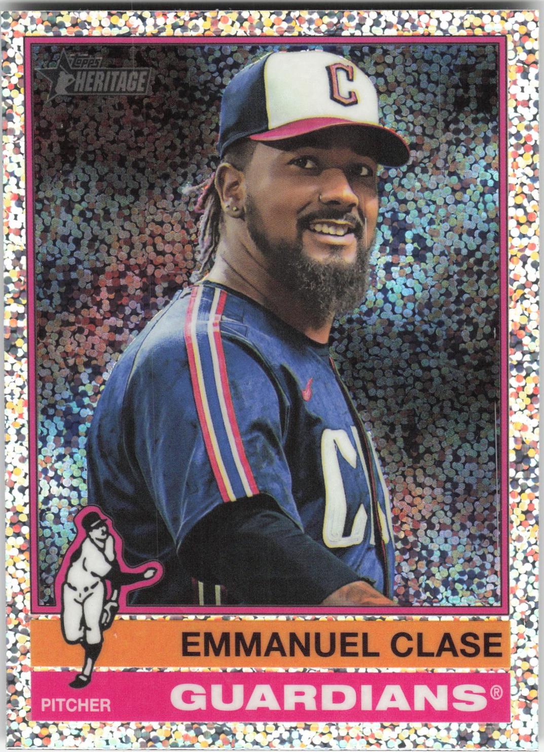Emmanuel Clase #120 Prices | 2025 Topps Heritage | Baseball Cards