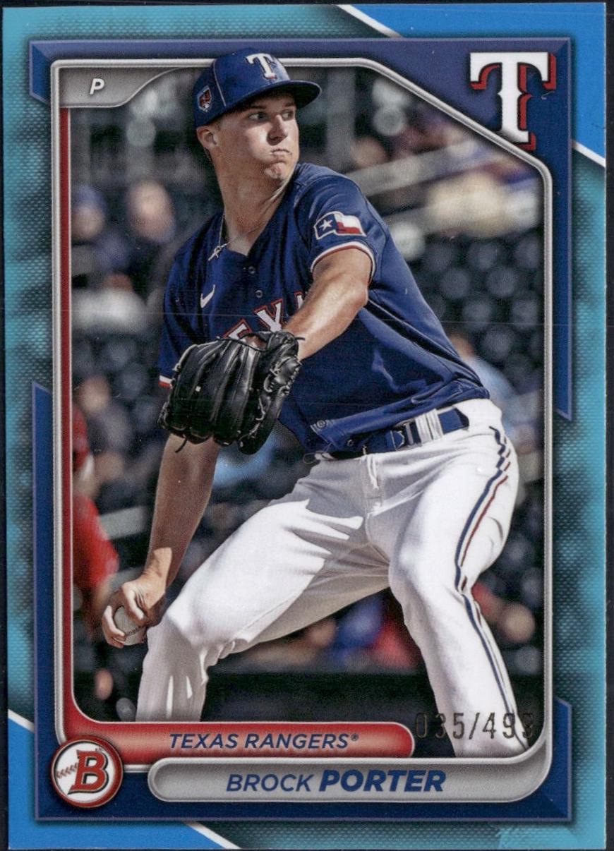 Brock Porter [Sky Blue] #BD-172 Prices | 2024 Bowman Draft | Baseball Cards