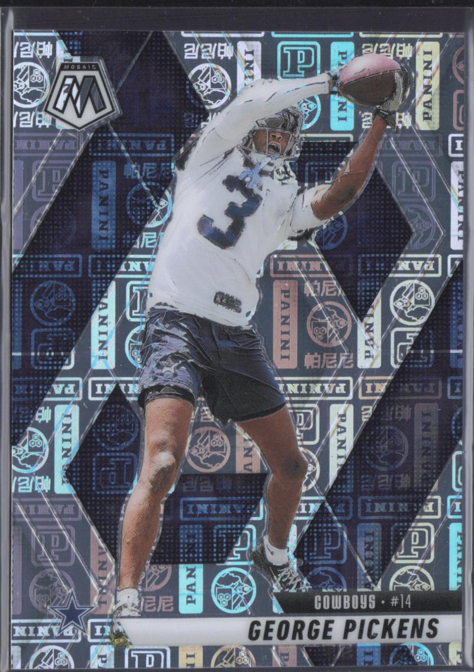 George Pickens [Silver Knight] #109 Prices | 2025 Panini Mosaic ...