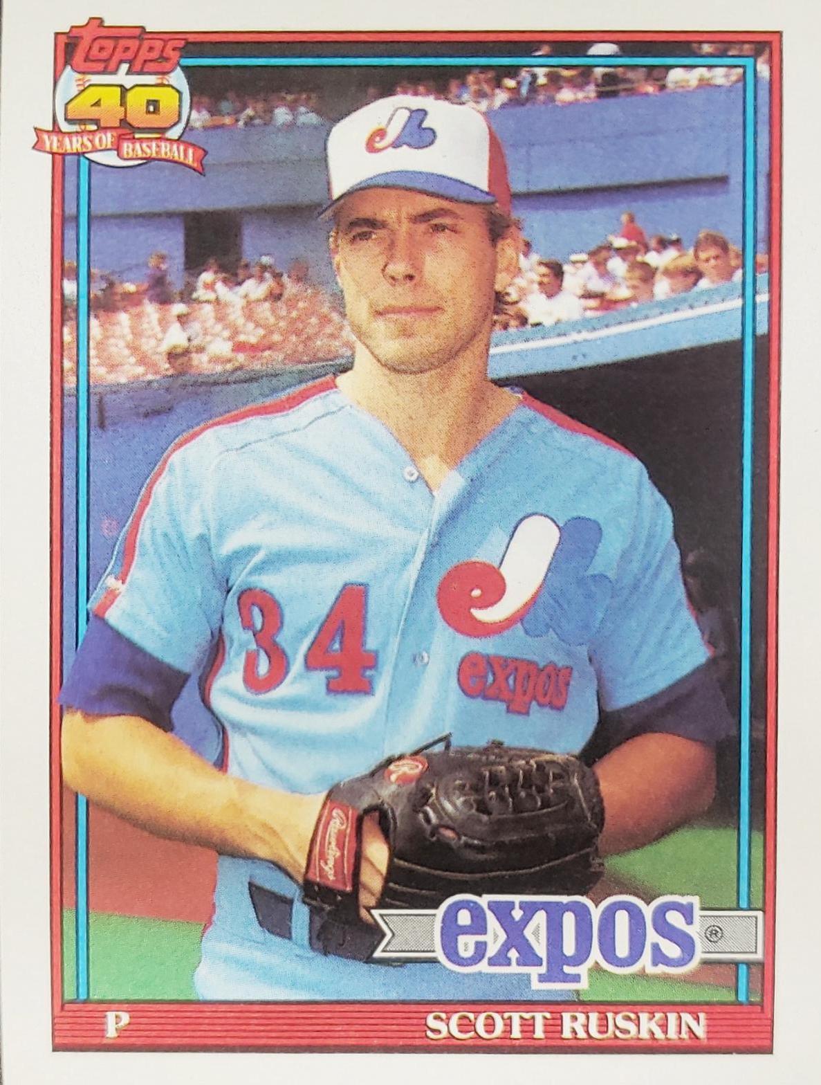 Scott Ruskin #589 Prices | 1991 Topps | Baseball Cards