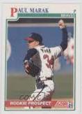 Paul Marak #712 Prices | 1991 Score | Baseball Cards