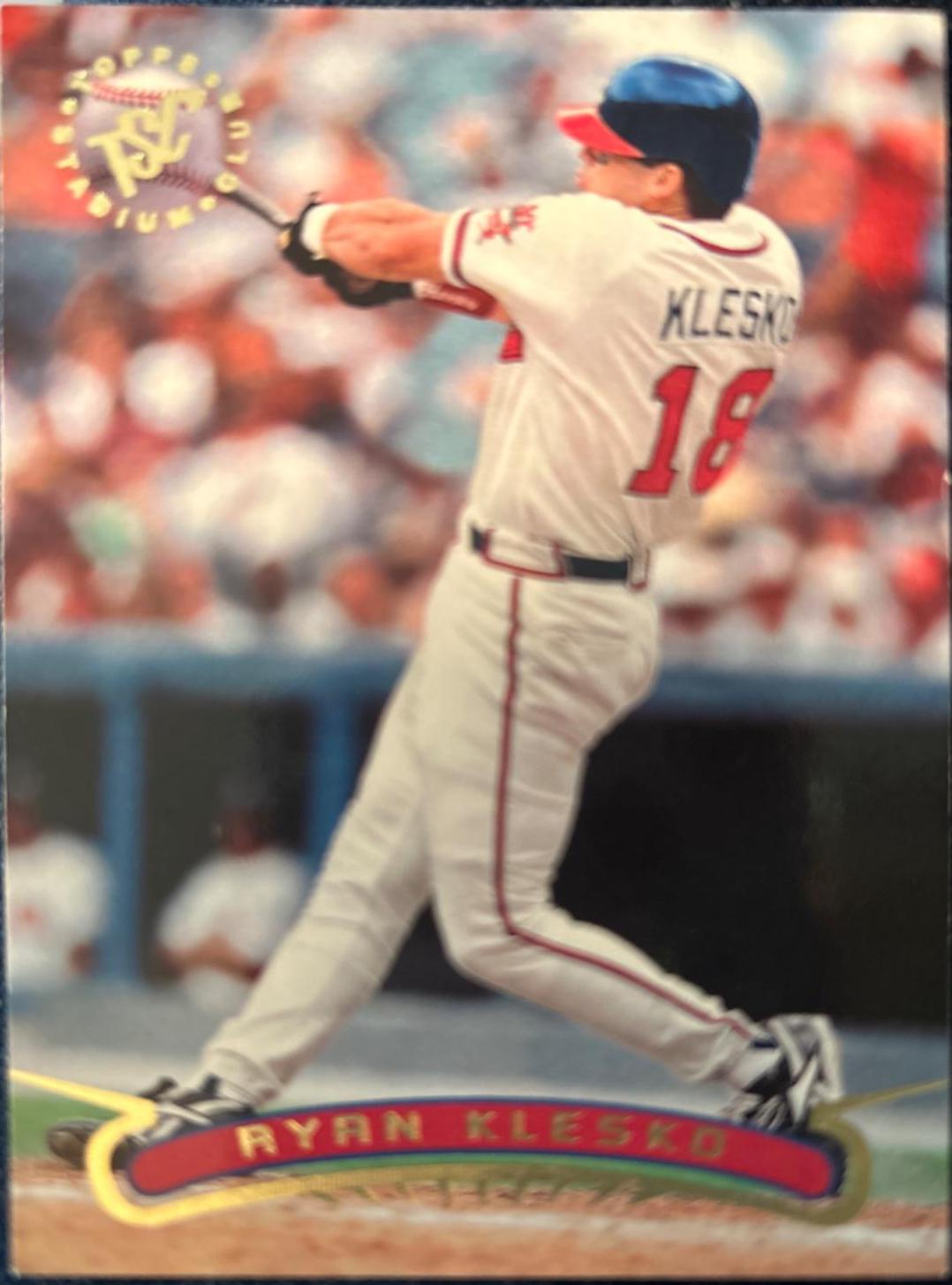 Ryan Klesko #178 Prices | 1996 Stadium Club | Baseball Cards