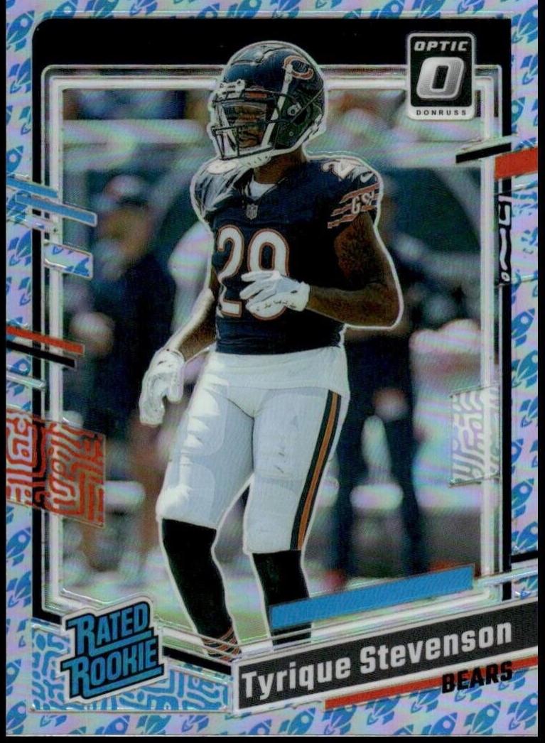 Tyrique Stevenson [Rocket] #219 Prices | 2023 Panini Donruss Optic ...