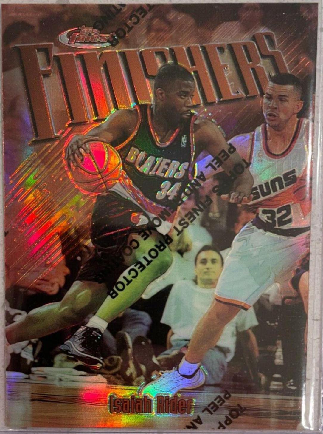 Isaiah Rider [Refractor] #22 Prices | 1997 Finest | Basketball Cards