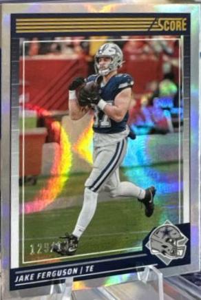 Jake Ferguson [Circular] #76 Prices | 2024 Panini Score | Football Cards