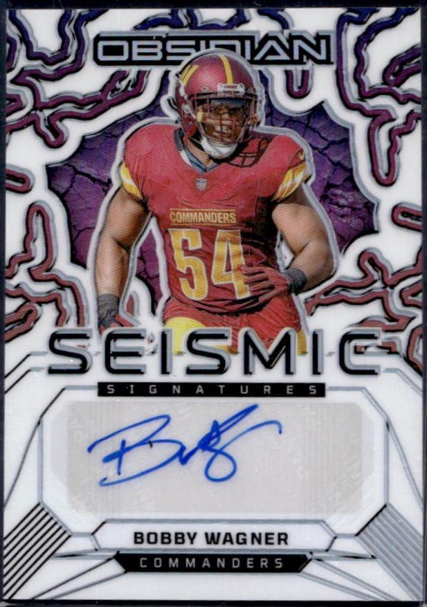 Bobby Wagner [Contra] #SS-BWR Prices | 2024 Panini Obsidian Seismic ...