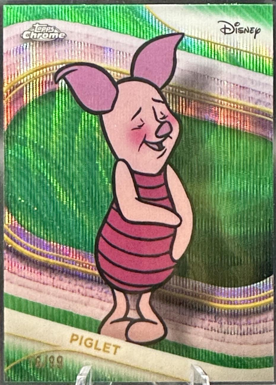 Piglet [Green Wave Refractor] #144 Prices | 2025 Topps Chrome Disney