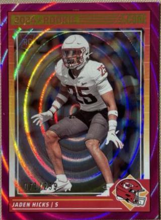 Jaden Hicks [Ellipse] #362 Prices | 2024 Panini Score | Football Cards