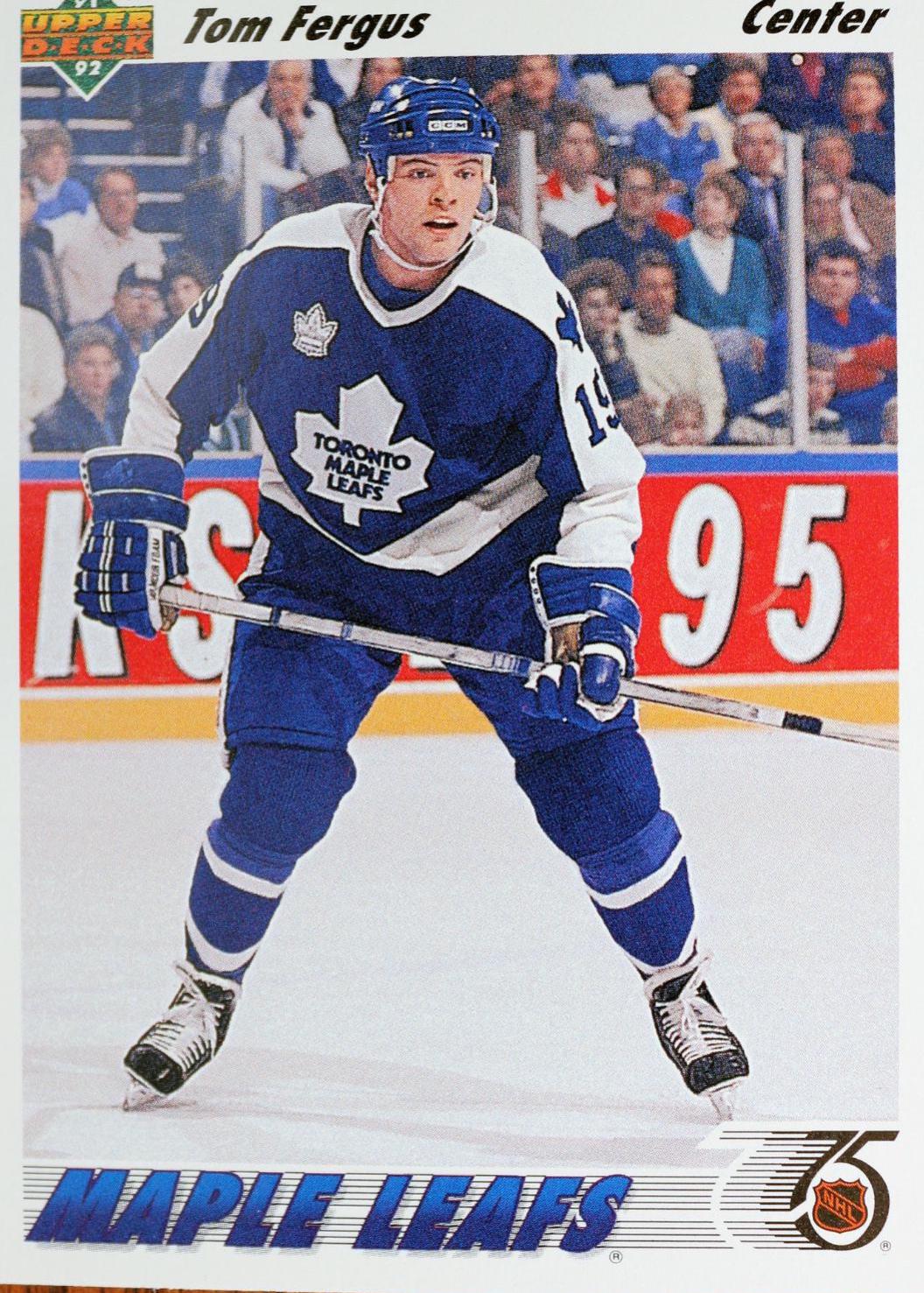 Tom Fergus #384 Prices | 1991 Upper Deck | Hockey Cards