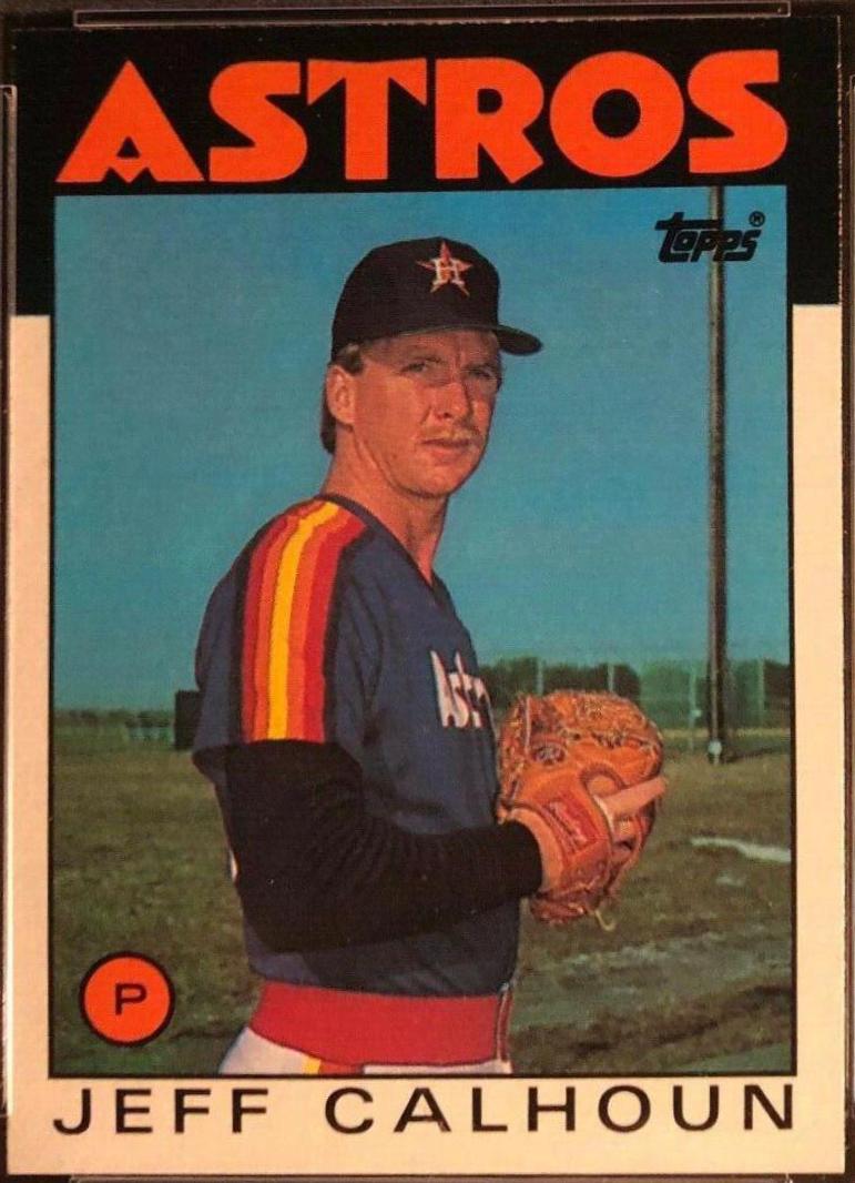 Jeff Calhoun #534 Prices [Rookie] | 1986 Topps | Baseball Cards