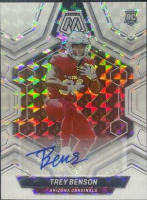 Trey Benson [Autograph White] #360 Prices | 2024 Panini Mosaic ...