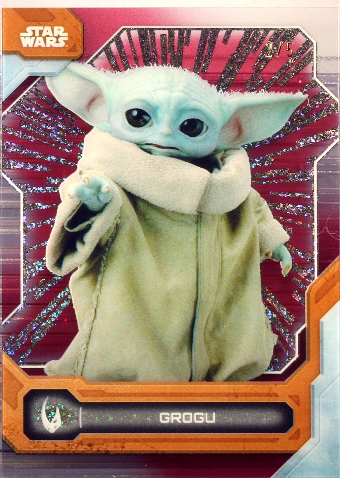 Grogu [Hyperspace Red] #46 Prices | Star Wars 2024 Topps High-Tek ...