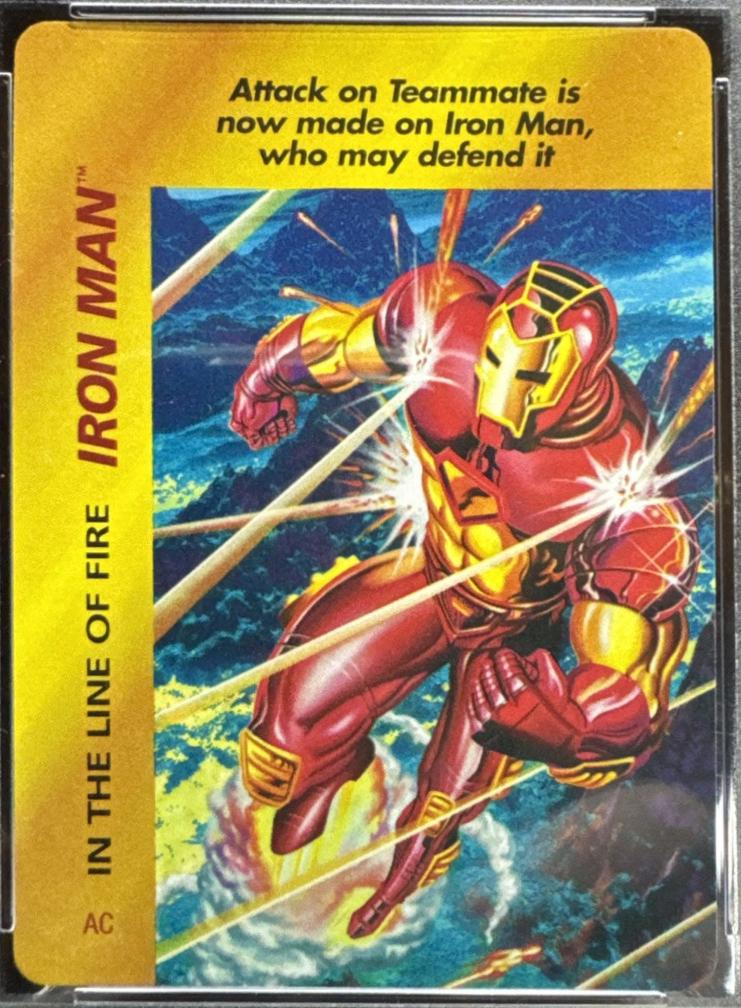 Iron Man: In the Line of Fire Prices | Marvel 1995 Fleer Overpower ...