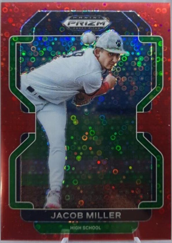 Jacob Miller [Red Donut Circles] #PDP46 Prices | 2022 Panini Prizm ...