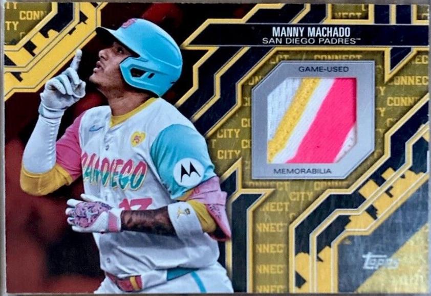 Manny Machado [Red] #CC-MMA Prices | 2025 Topps City Connect Swatch ...