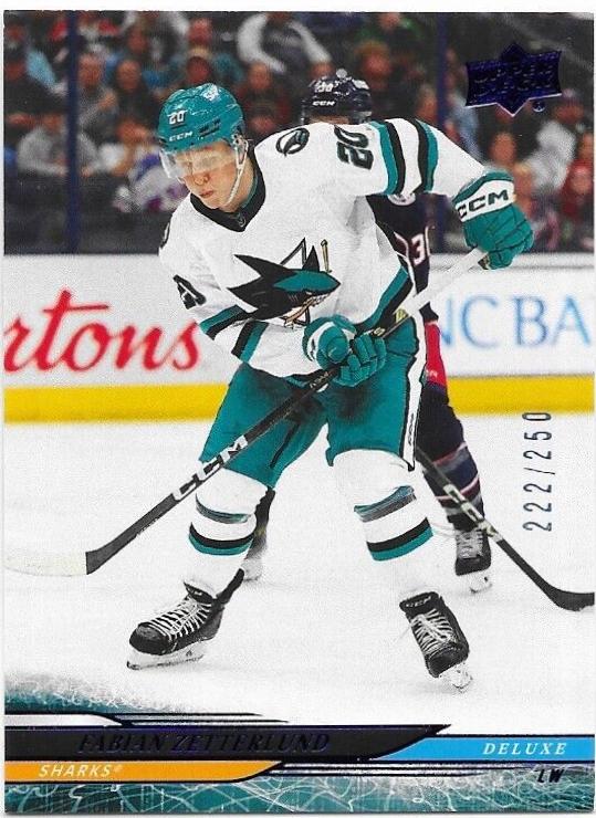 Fabian Zetterlund [Deluxe] #148 Prices | 2024 Upper Deck | Hockey Cards