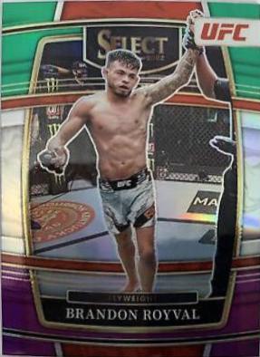 Brandon Royval [Green and Purple] #6 Prices | 2022 Panini Select UFC ...
