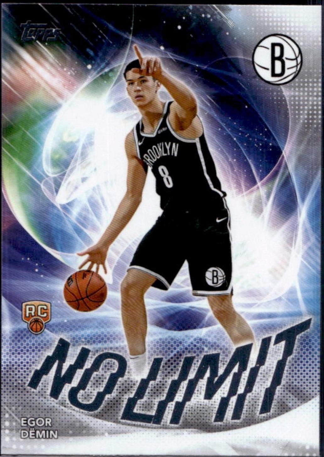 Egor Demin #NL-8 Prices [Rookie] | 2025 Topps No Limit | Basketball Cards