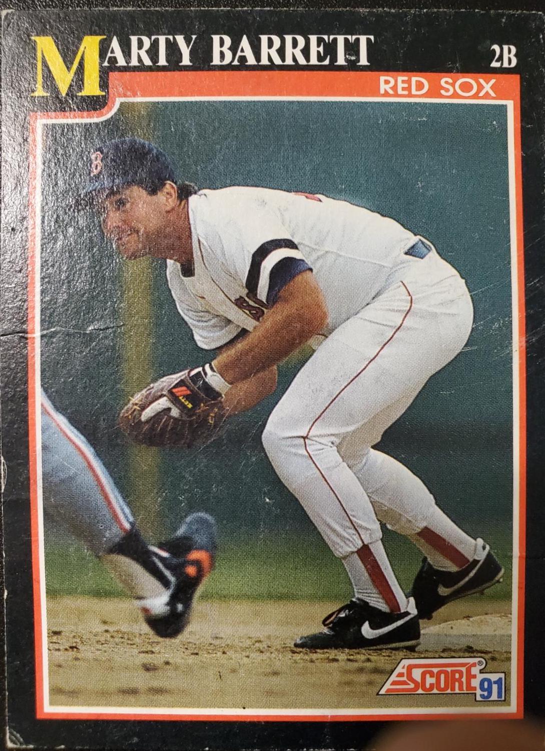 Marty Barrett #228 Prices | 1991 Score | Baseball Cards