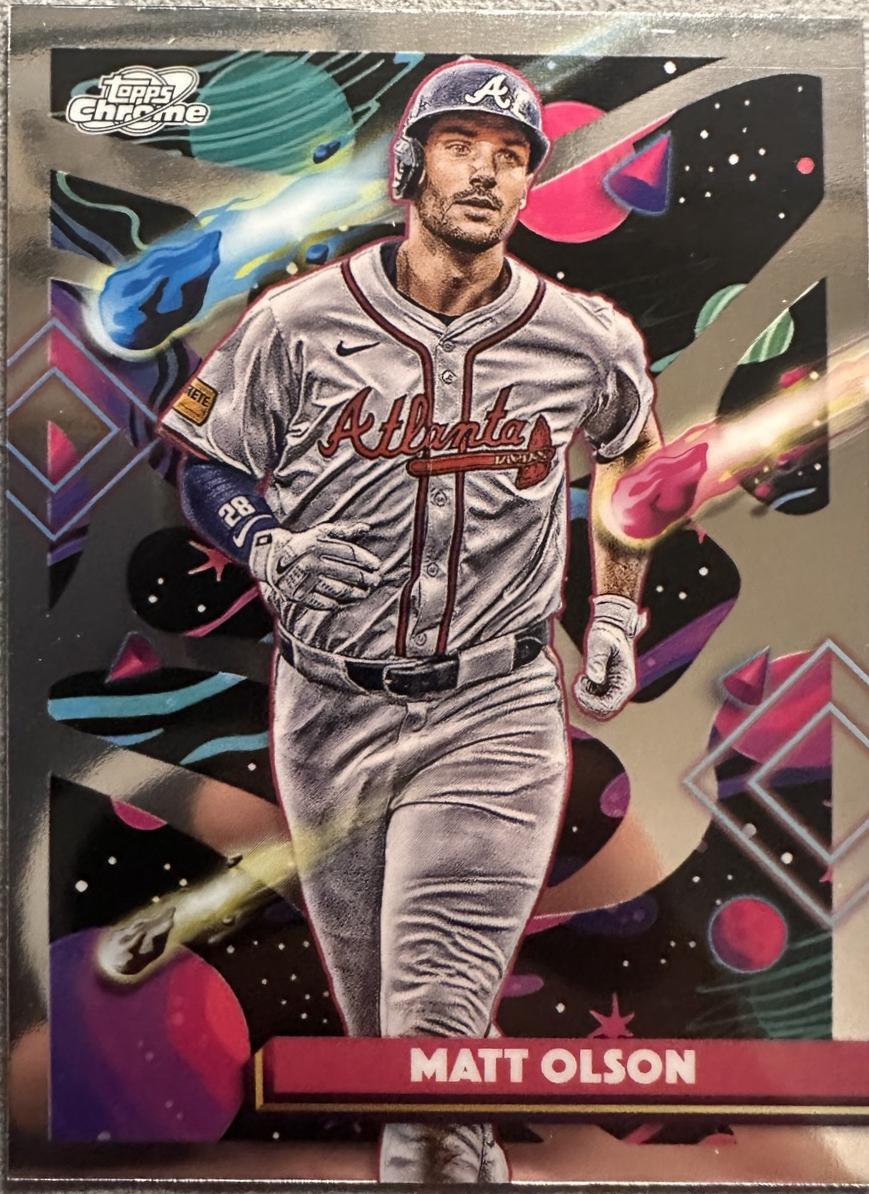 Matt Olson #138 Prices | 2025 Topps Cosmic Chrome | Baseball Cards