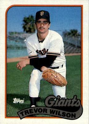 Trevor Wilson #783 Prices [Rookie] | 1989 Topps | Baseball Cards