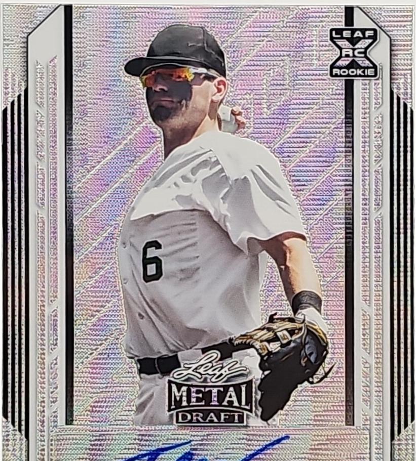 Tyler Black [Wave Black] #BA-TB1 Prices | 2021 Leaf Metal Draft ...