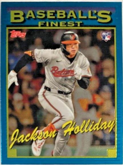 Jackson Holliday #93-25 Prices | 2024 Topps Finest What If Prototypes ...