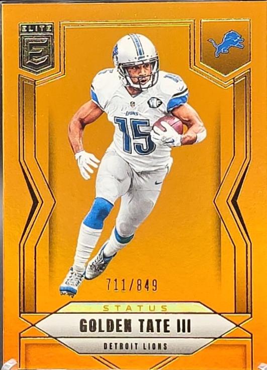 Golden Tate III [Status Metallic Orange] #17 Prices | 2025 Panini ...